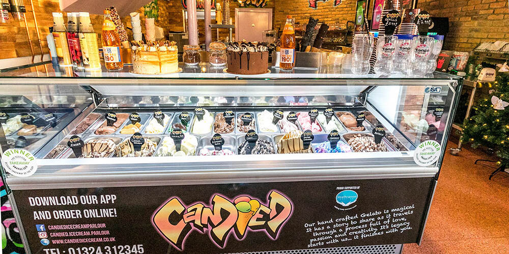 Welcome to Candied Ice Cream Parlour - Grangemouth | We make our own ...